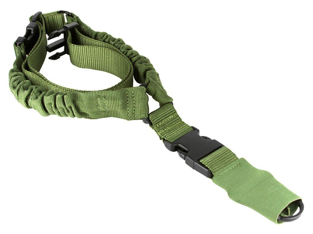 Single Point Steel Clip Bungee Sling w/ Polymer Buckle | Replicaairguns.ca