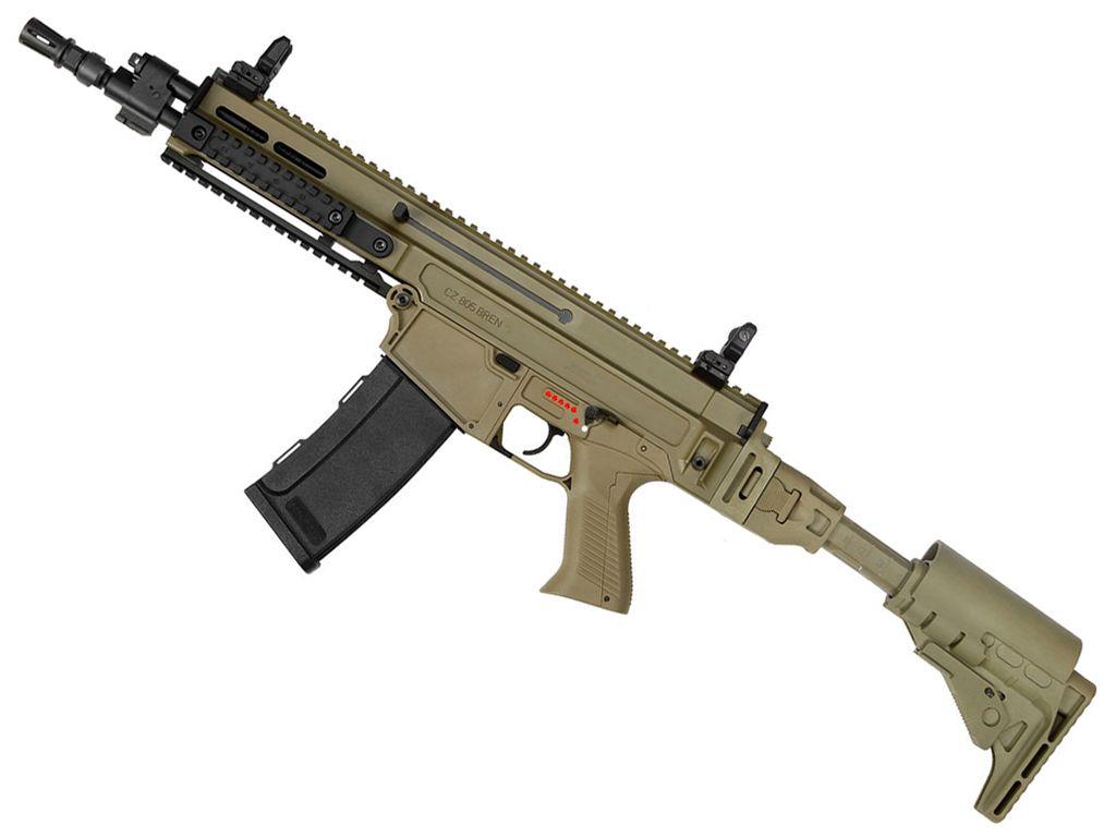 ASG CZ 805 BREN A2 Desert Airsoft Rifle | ReplicaAirguns.ca