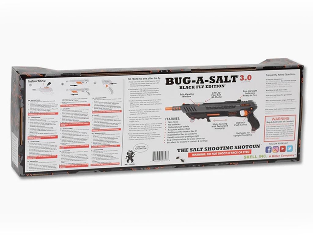 Buy BUG-A-SALT 3.0 Fly Hunter Salt Gun with Cross Bolt Safety ...
