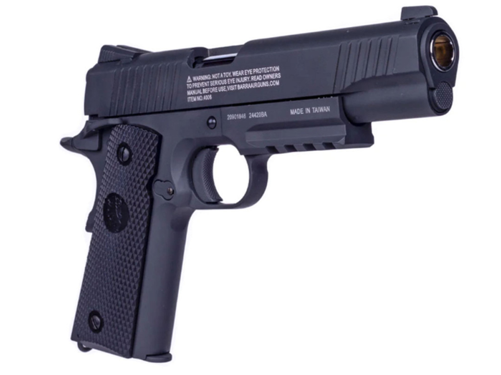 Purchase Barra 1911 Tactical Blowback CO2 BB Pistol | ReplicaAirguns.ca