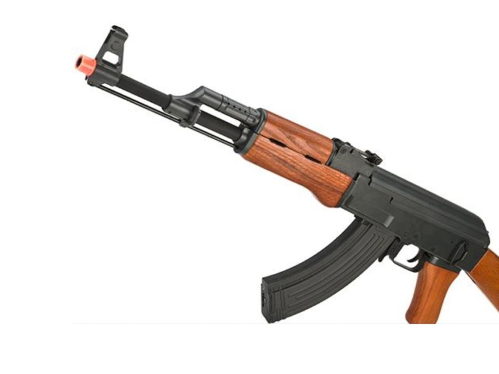 Purchase AK47 CYMA Real Wood Blowback Airsoft Rifle | ReplicaAirguns.ca