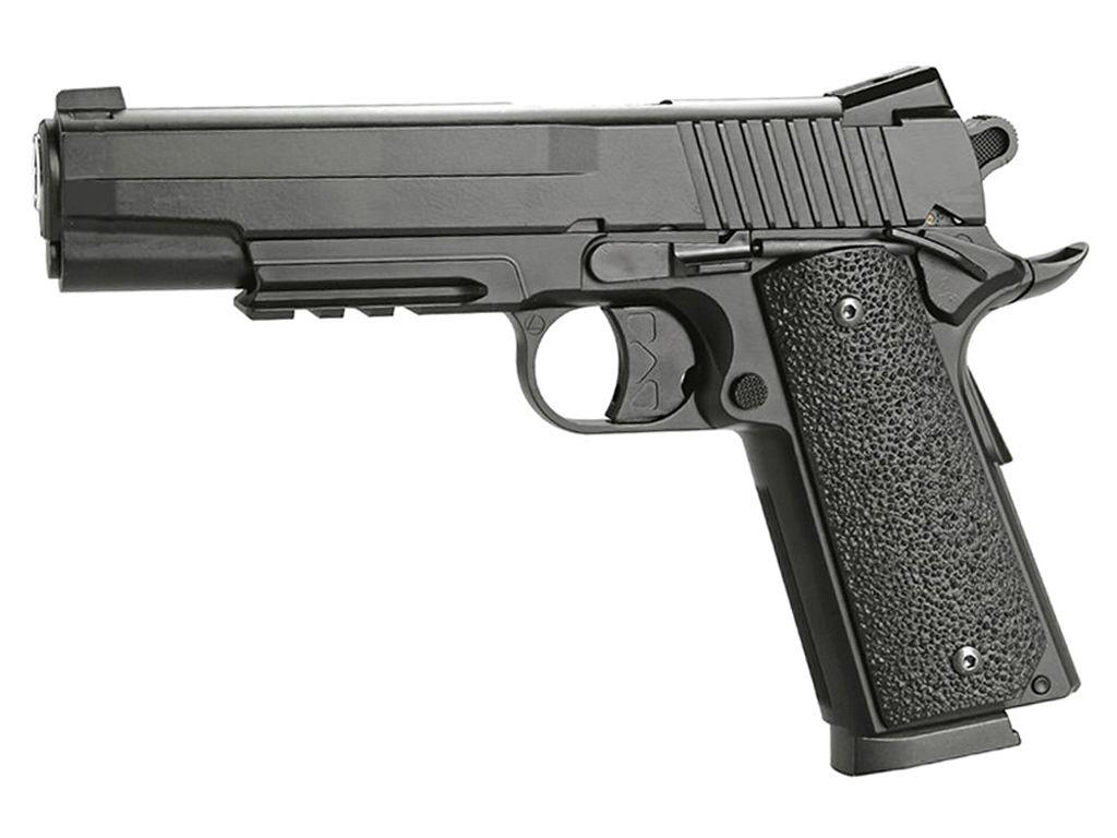 KWC 1911 GSR CO2 NBB Steel BB Pistol | Replicaairguns.ca