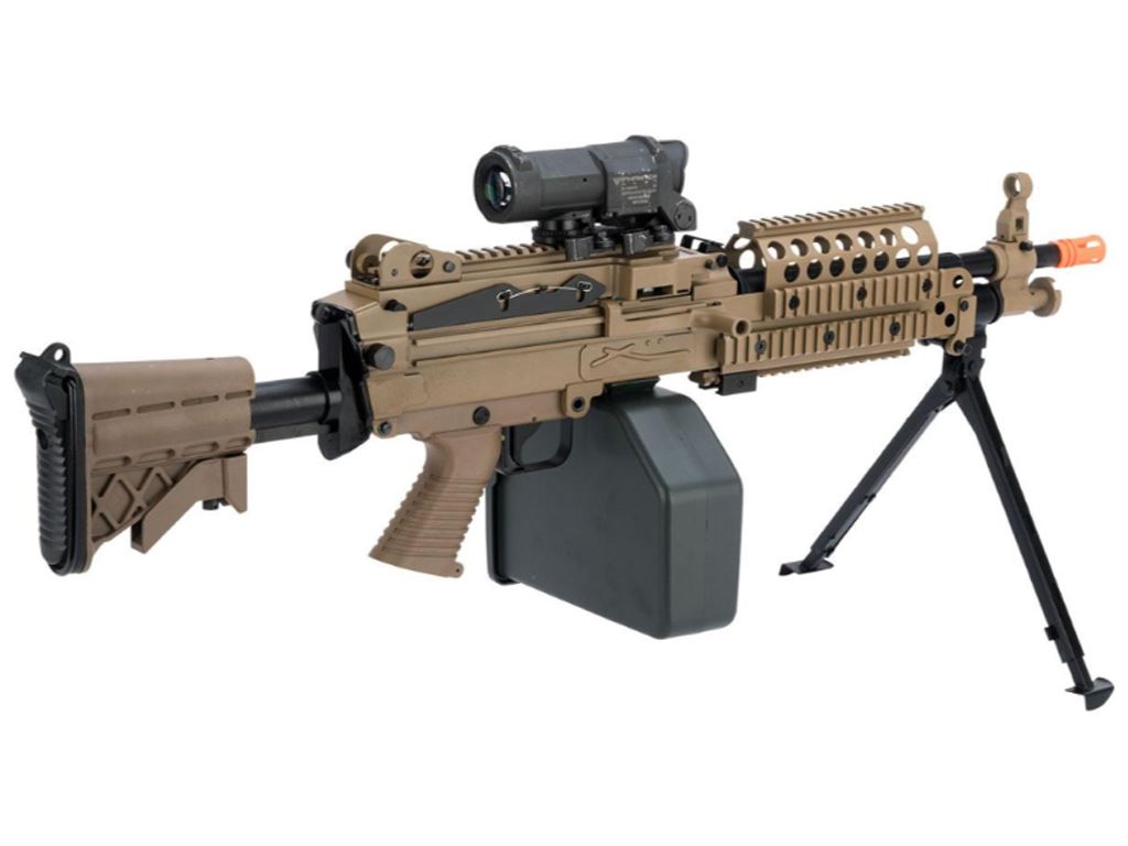 Purchase Cybergun FN Licensed M249 SAW AEG Rifle | ReplicaAirguns.ca