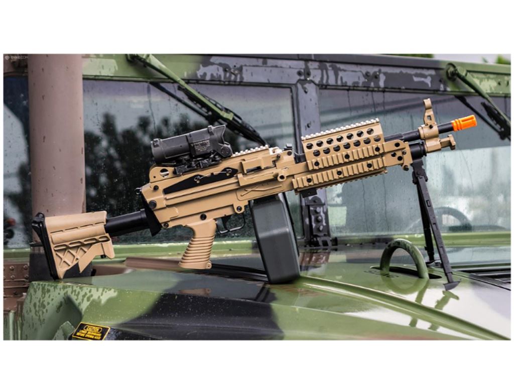 Purchase Cybergun FN Licensed M249 SAW AEG Rifle | ReplicaAirguns.ca